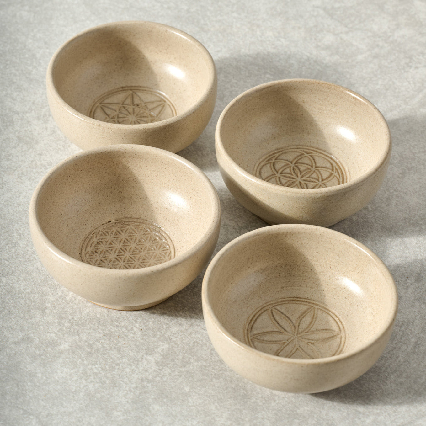 Sacred Geometry Dipping Bowl - Flower of Life — Ten Thousand Villages ...