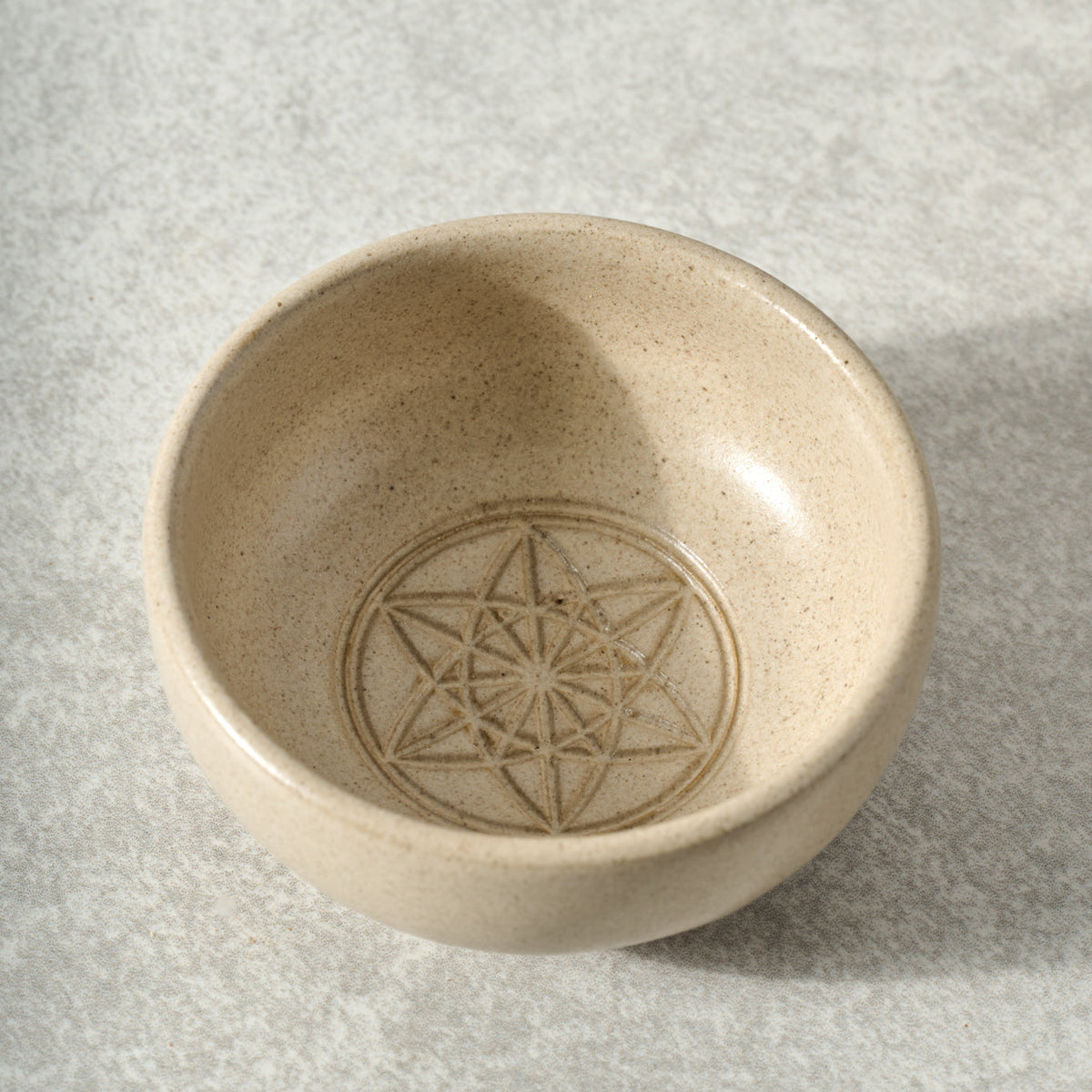 Sacred Geometry Dipping Bowl - Equilibrium of Life — Ten Thousand ...