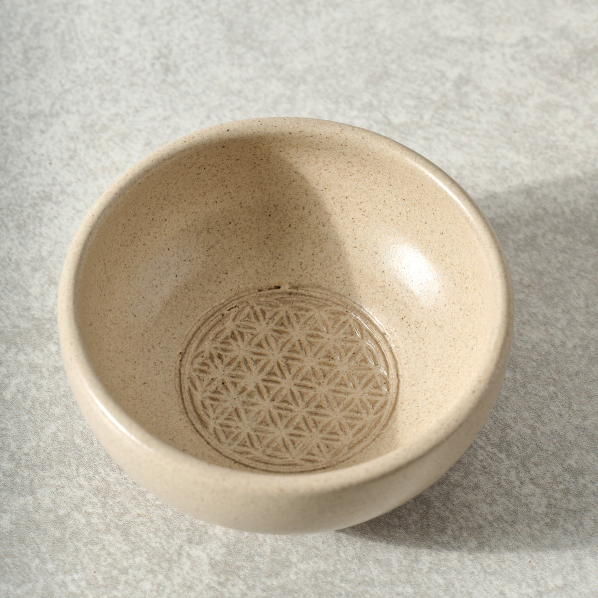 Sacred Geometry Dipping Bowl - Flower of Life — Ten Thousand Villages ...
