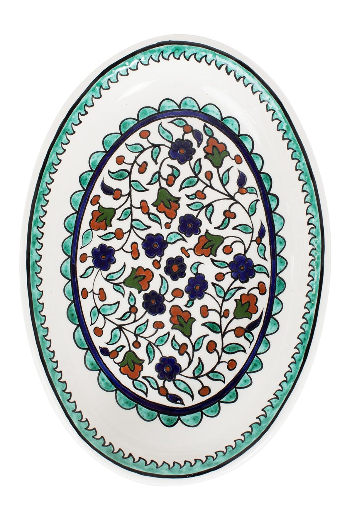 Folklore Ceramic Platter — Ten Thousand Villages - Wholesale