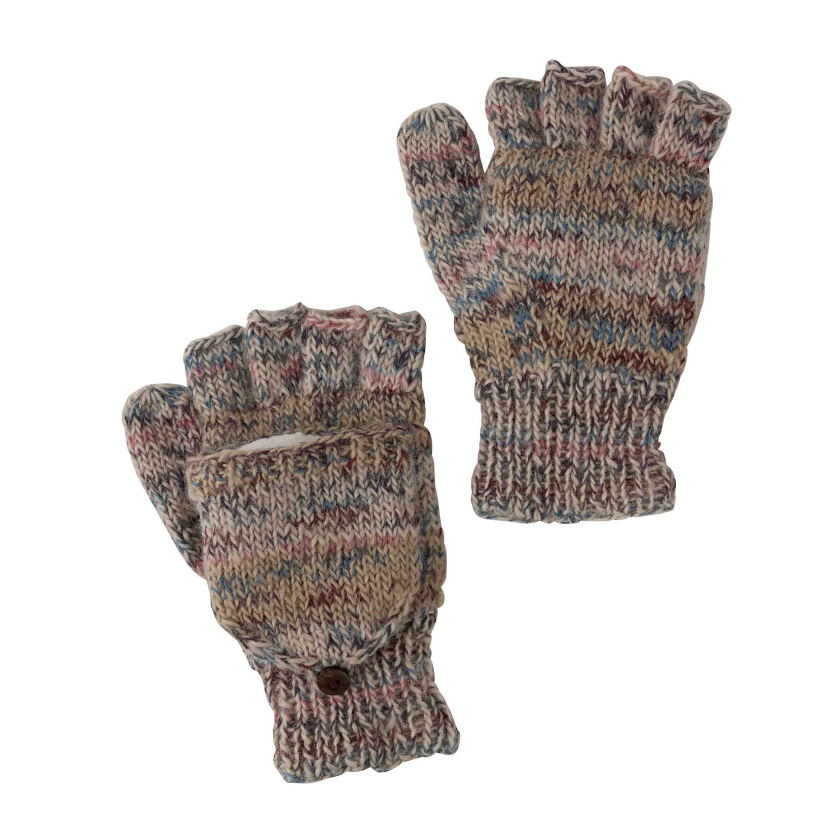 Creamsicle Convertible Mittens - Fingerless Gloves — Ten Thousand ...