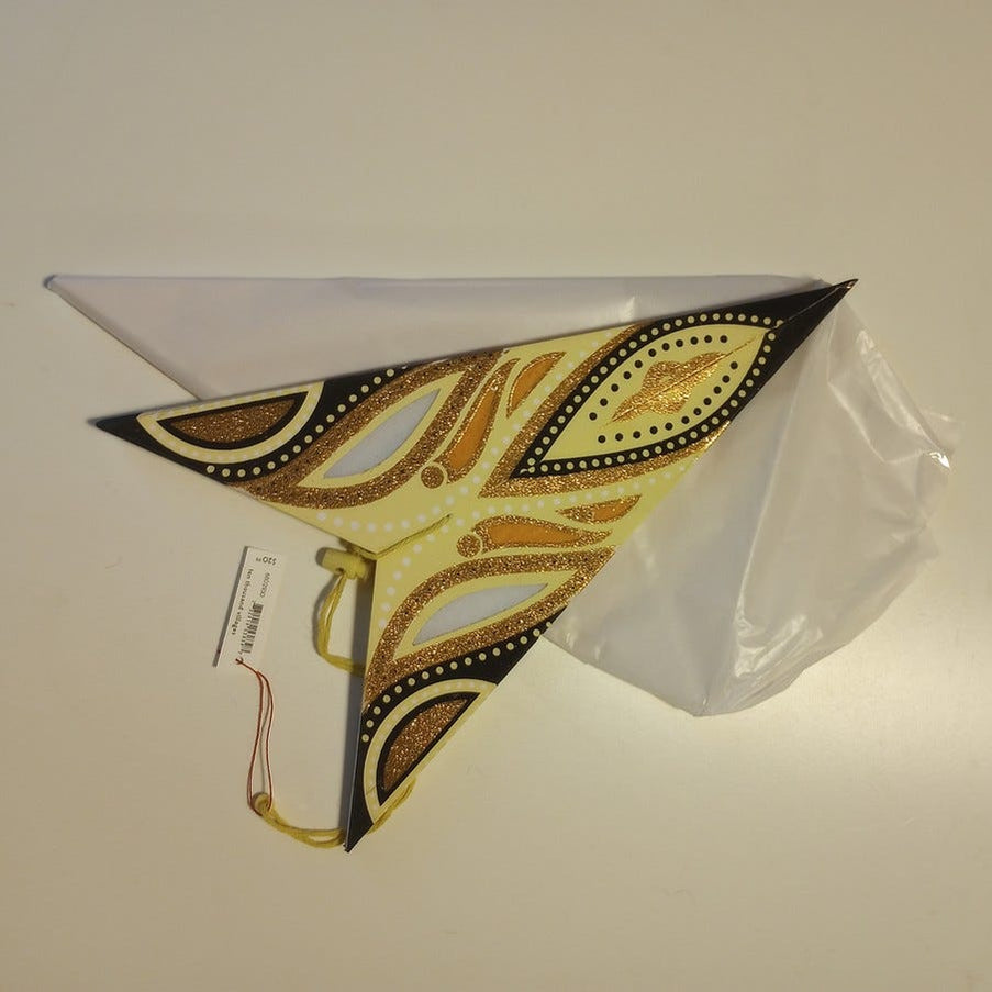 3D Black & Gold Paper Star — Ten Thousand Villages - Wholesale