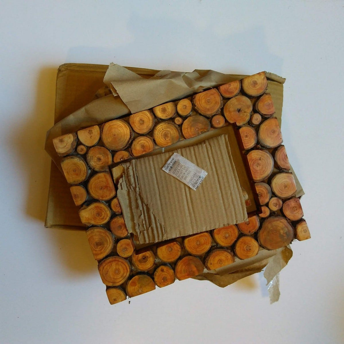 5x7 Wood Slice Frame — Ten Thousand Villages - Wholesale