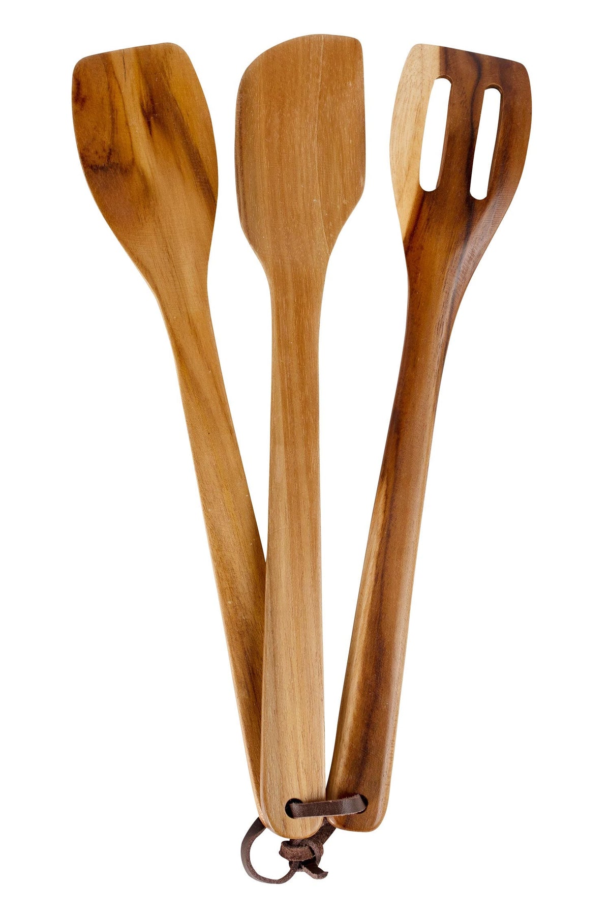 Sleek Teak Utensils Set — Ten Thousand Villages - Wholesale